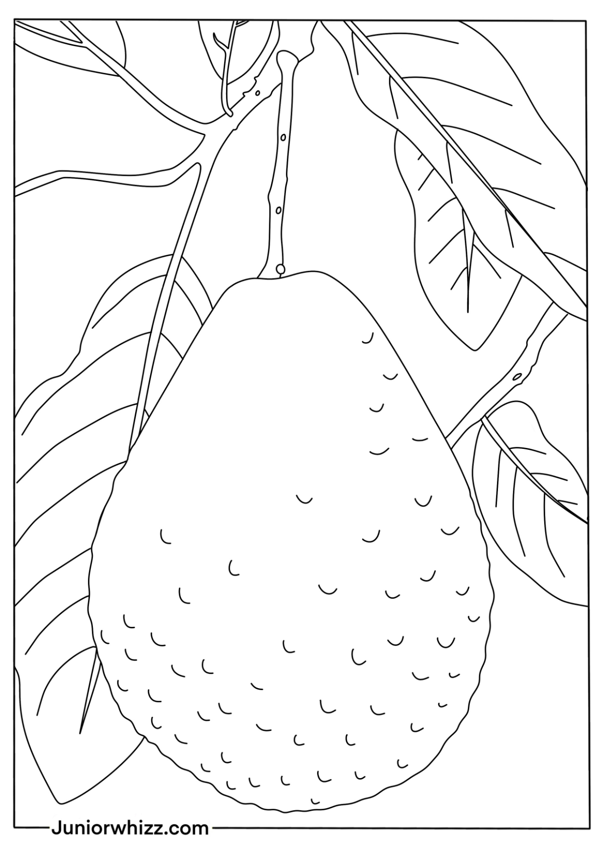 Free Avocado Coloring Pages for Kids (12 Printable PDFs)