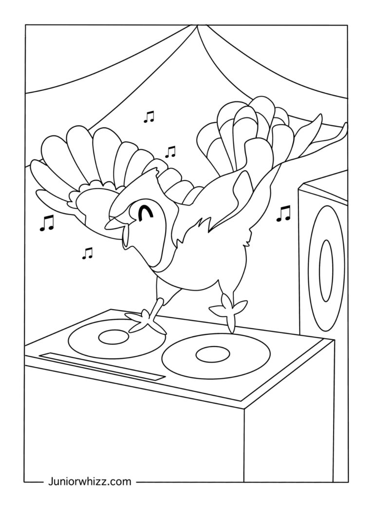 Blue Jay Coloring Pages (12 Free Printable PDFs)