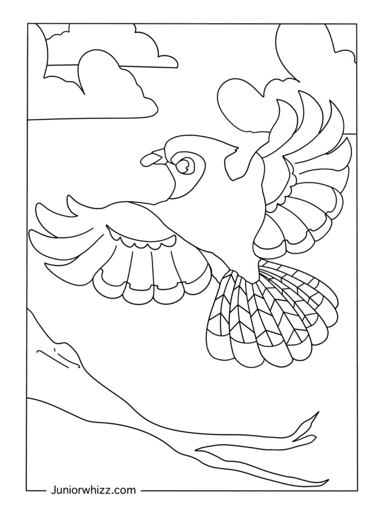 Blue Jay Coloring Pages (12 Free Printable PDFs)