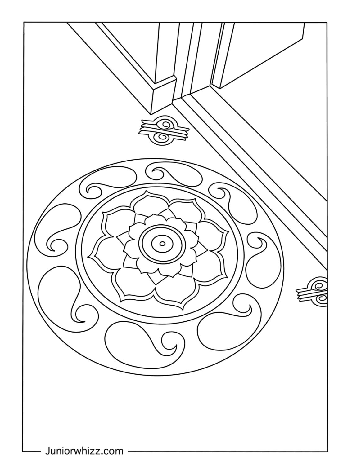 Free Diwali Coloring Pages & Book (Updated 2022)