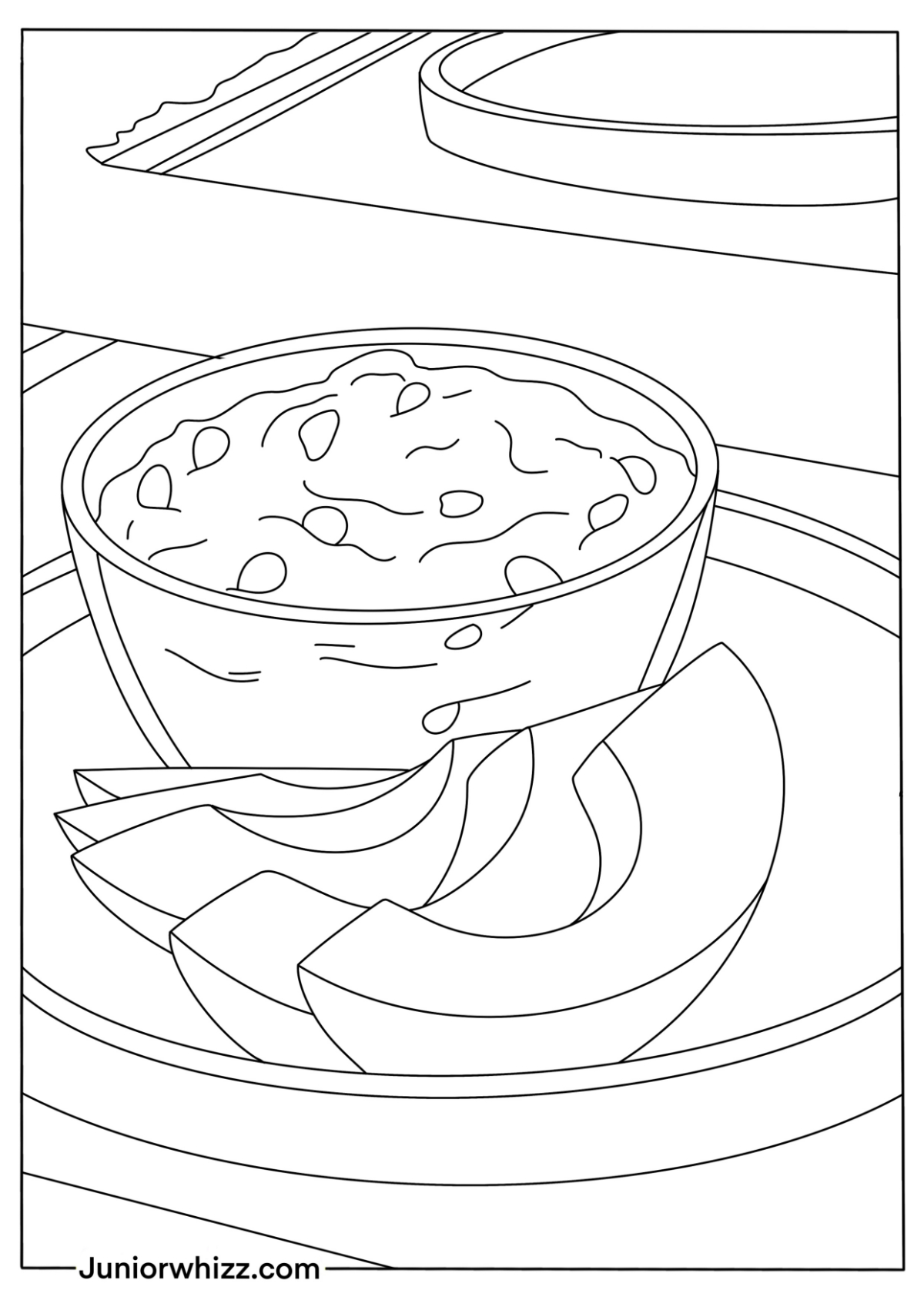 Free Avocado Coloring Pages for Kids (12 Printable PDFs)