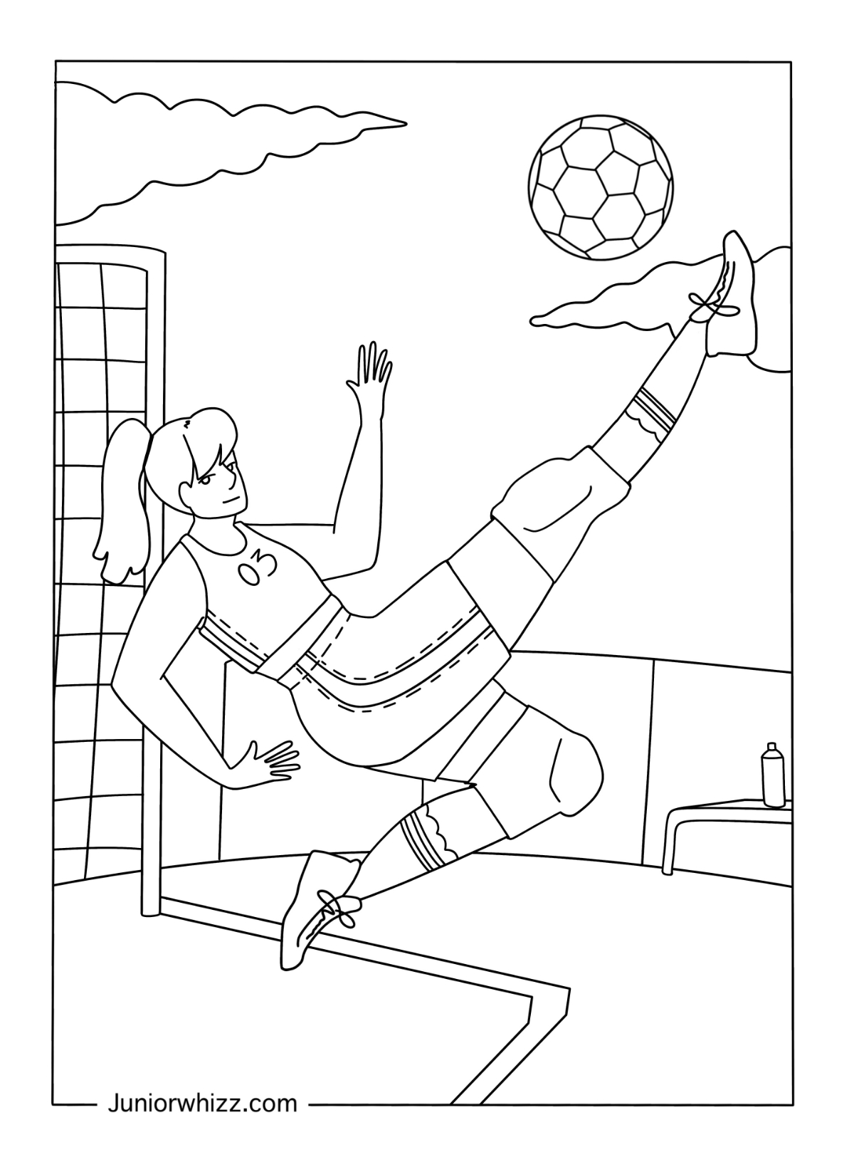 Football Coloring Pages and Book (Free Printable PDFs)