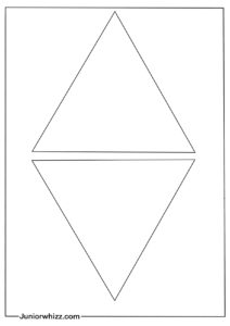 Triangle Coloring Pages and Book for Kids (Printable PDFs)