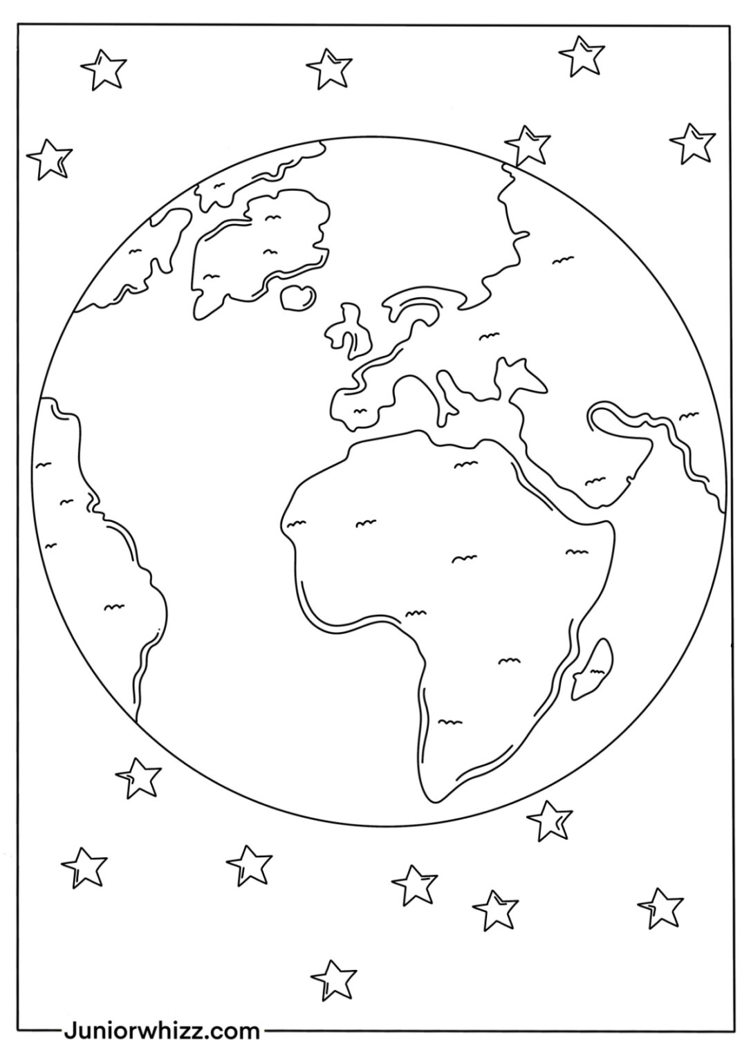 Planets Coloring Pages for Kids (12 Free Printable PDFs)