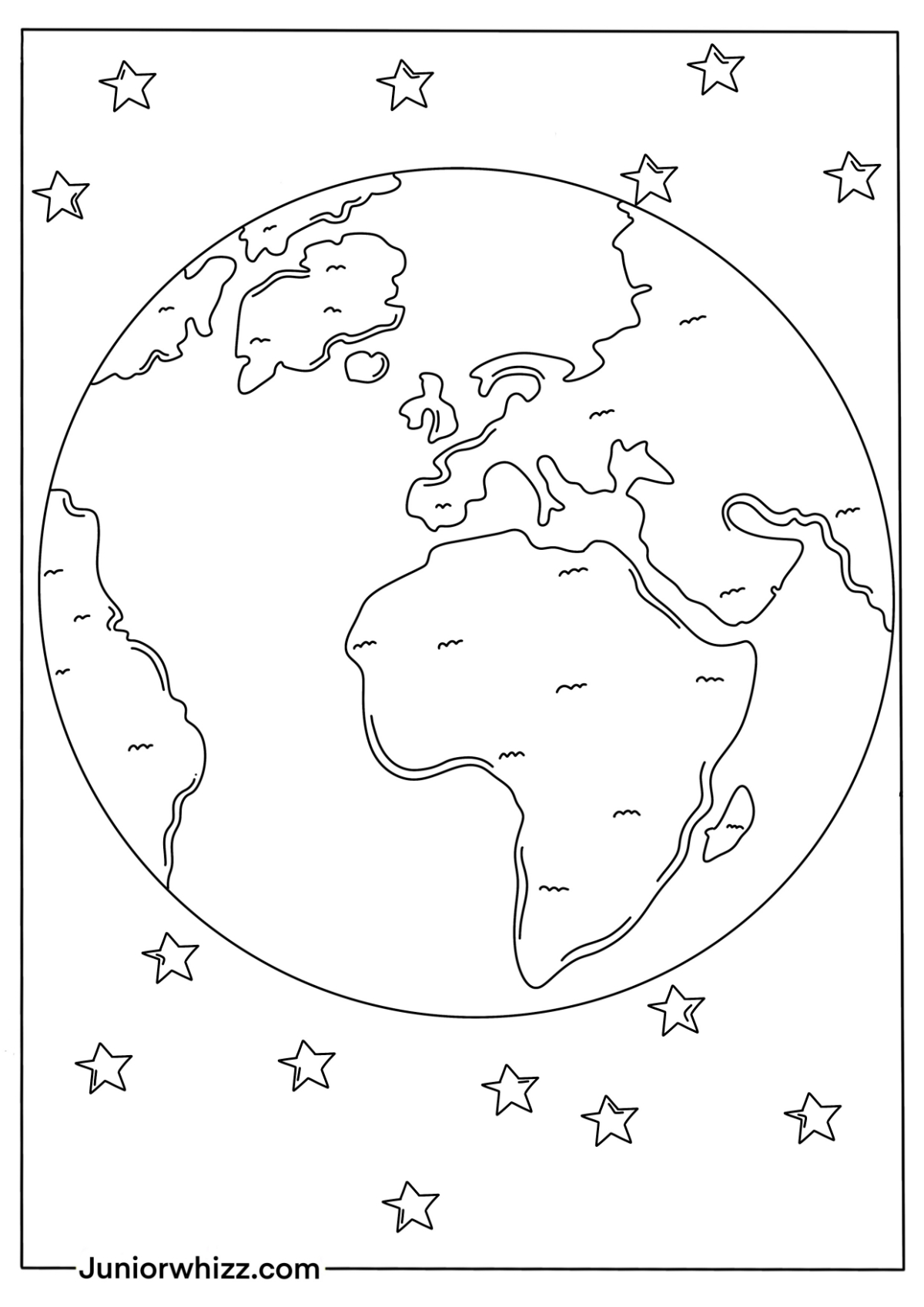 Planets Coloring Pages for Kids (12 Free Printable PDFs)
