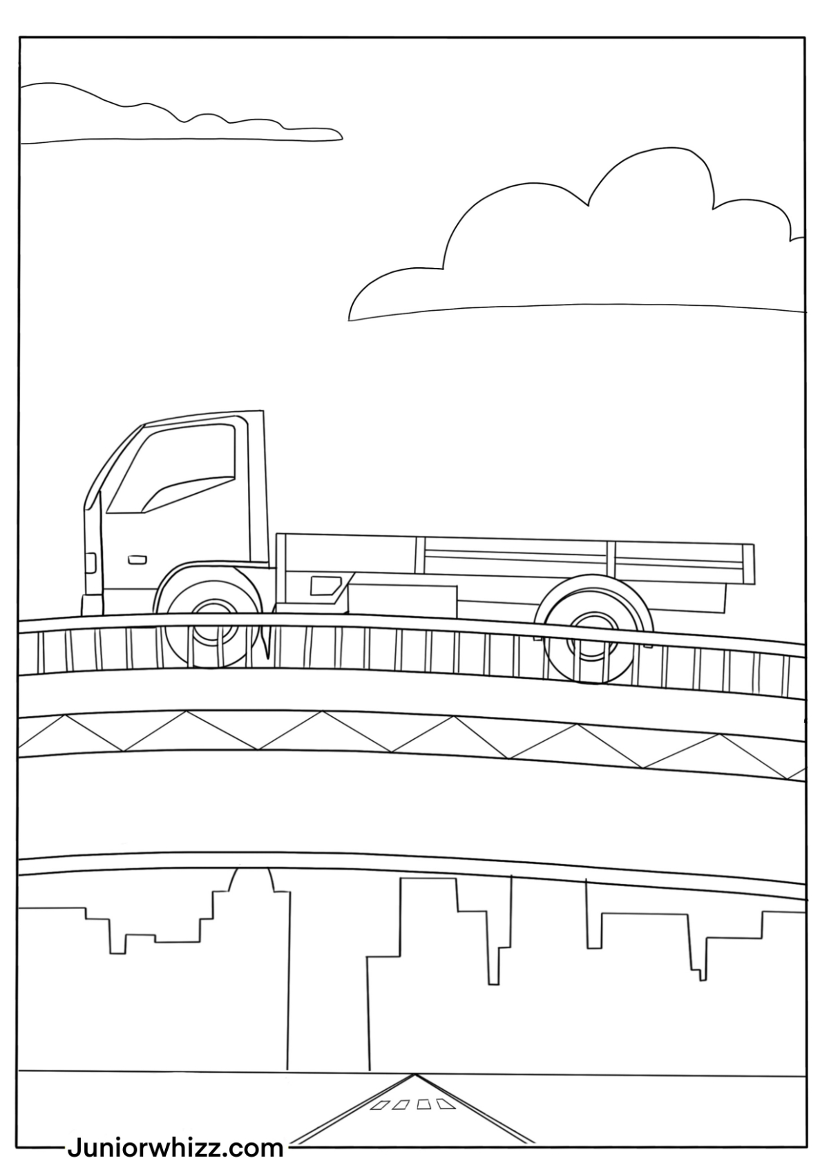 Semi Truck Coloring Pages (12 Free Printable PDFs)