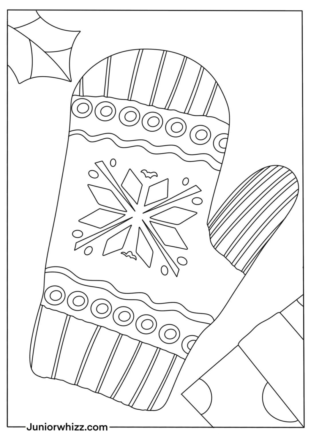 Mittens Coloring Pages for Kids (13 Printable PDFs)