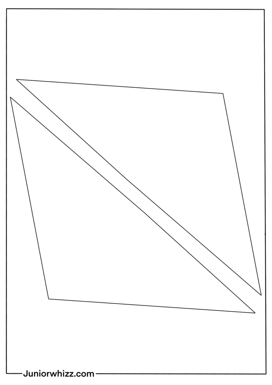 Triangle Coloring Pages and Book for Kids (Printable PDFs)