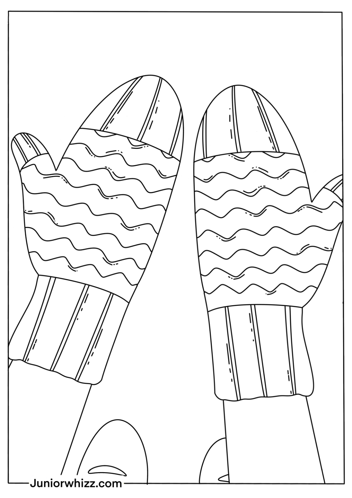 Mittens Coloring Pages for Kids (13 Printable PDFs)