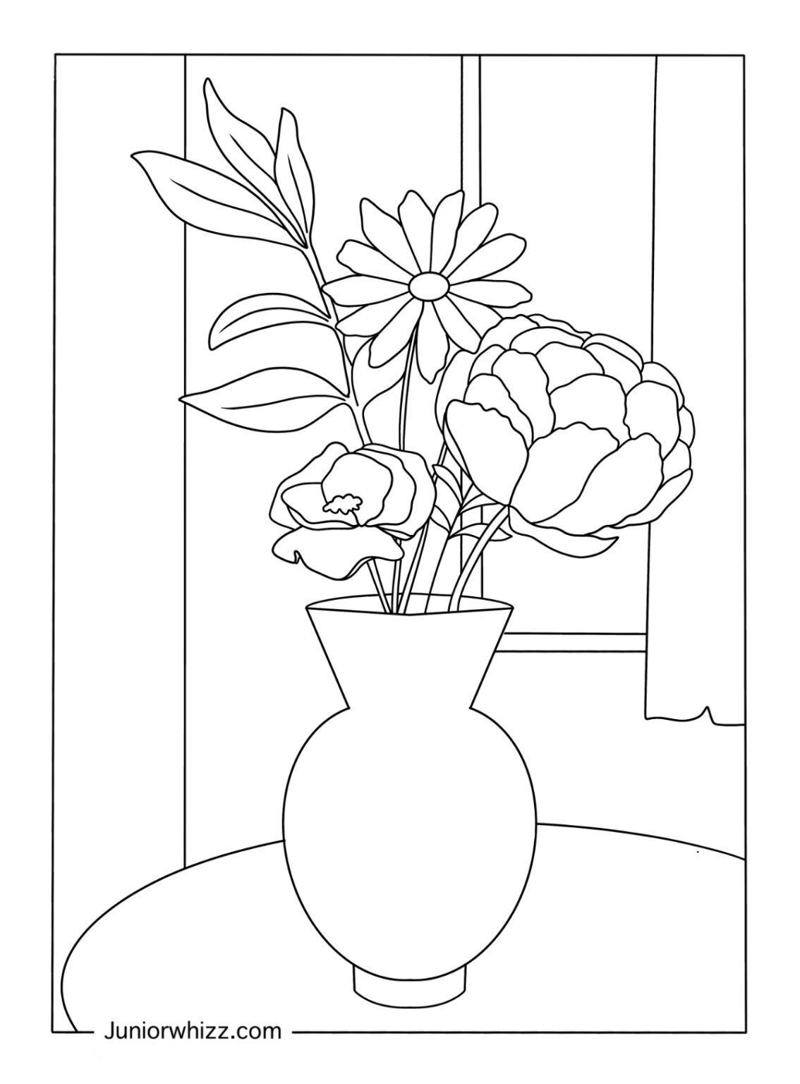 Spring Flowers Coloring Pages (14 Printable PDFs)