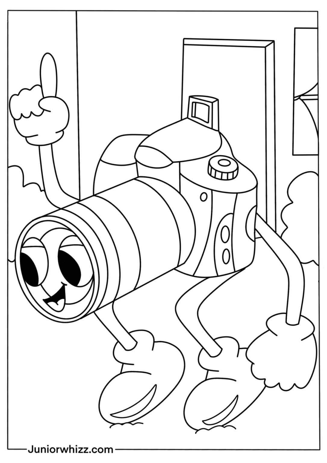 Camera Coloring Pages for Kids (14 Free Printable PDFs)